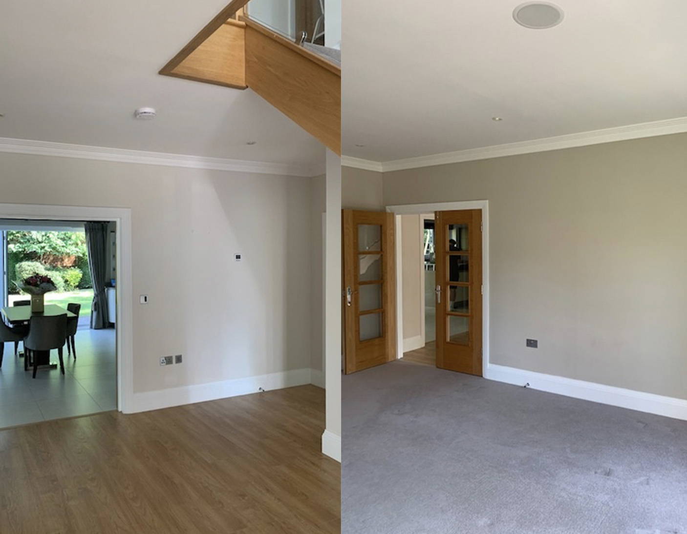 Berkshire Residential Oak Stairs - KBI Commercial and Residential